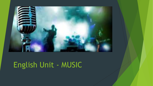 Middle School English: Non-fiction Unit for Grades 7-8 - Music ...