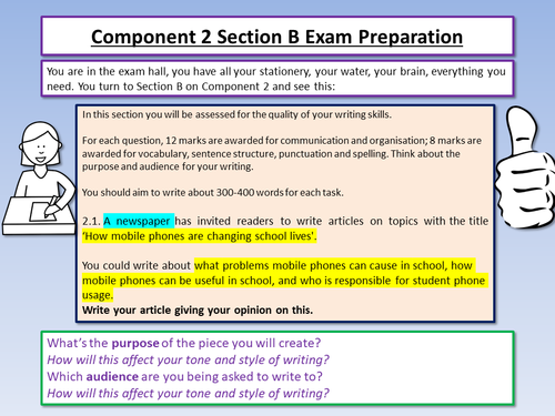 Eduqas English Component 2 Mock | Teaching Resources