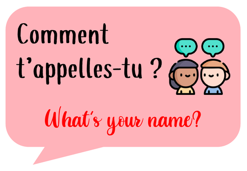 DISPLAY: basic questions in French with translation in English ...
