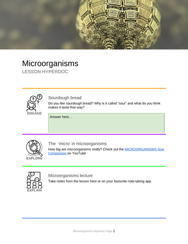 Microorganisms - Ready-to-teach lesson | Teaching Resources
