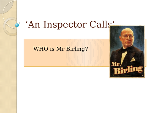 Mr Birling | Teaching Resources