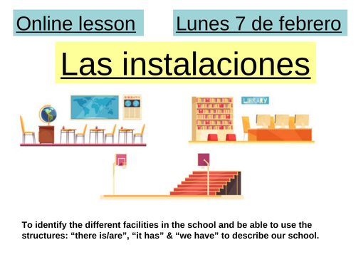 Las instalaciones - School Facilities | Teaching Resources