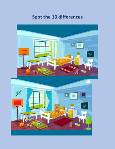 spot the difference | Teaching Resources