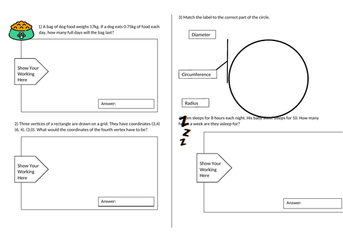 Mixed Word Problems 3 Year 5 and 6 | Teaching Resources