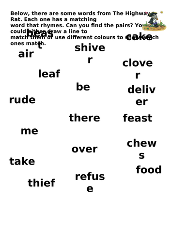 The Highway Rat 2-week unit bundle | Teaching Resources