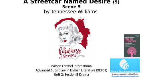 A Level Literature: (5) A Streetcar Named Desire – Scene 5 | Teaching ...