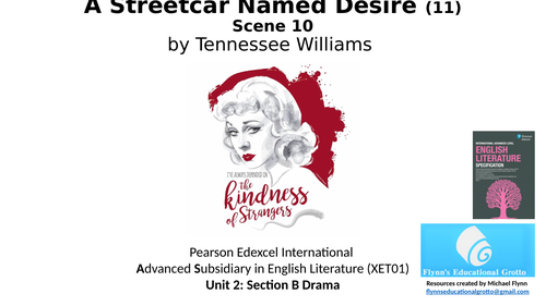 A Level Literature: (11) A Streetcar Named Desire – Scene 10 | Teaching ...