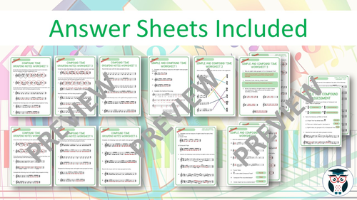 Compound Time – English Terminology - PowerPoint and Worksheets ...