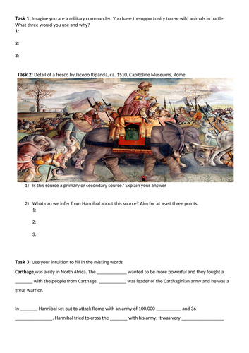 Hannibal | Teaching Resources