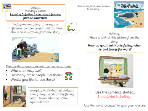 The Storm Whale - English and Vipers 2 week units | Teaching Resources