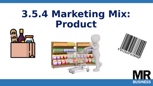 Product - Marketing Mix (4P's) with activity worksheets - Marketing ...