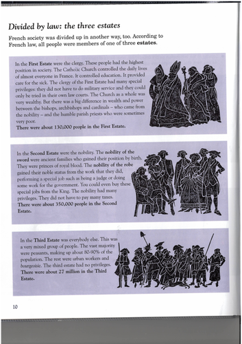 World Revolutions - French Revolution Causes | Teaching Resources