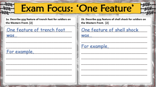 Medicine Western Front - Treating Illness & Infection WW1 - GCSE ...