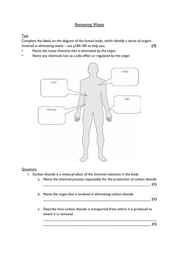 AQA GCSE homeostasis in action | Teaching Resources