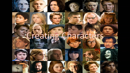 Literacy / Creative Writing - Characters pt.1 - Creating & Developing ...