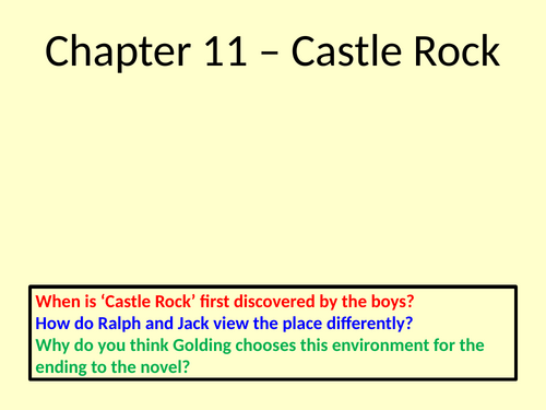 Lord of the Flies - 12 Chapters 12 Lessons | Teaching Resources