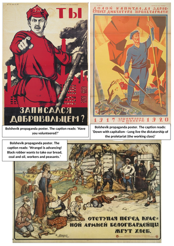 AQA Russia, 1894-1945: Russian Civil War | Teaching Resources