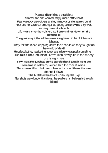 Year 5/6 English - War Poetry - 1 week | Teaching Resources