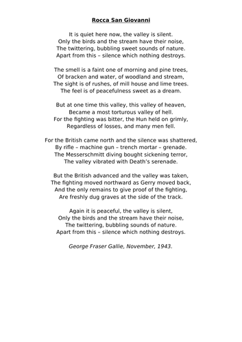 Year 5/6 English - War Poetry - 1 week | Teaching Resources