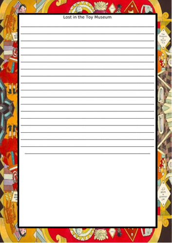 Lost in the Toy Museum | Teaching Resources