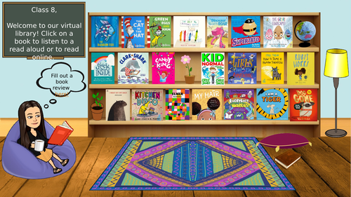 Bitmoji Virtual Library | Teaching Resources