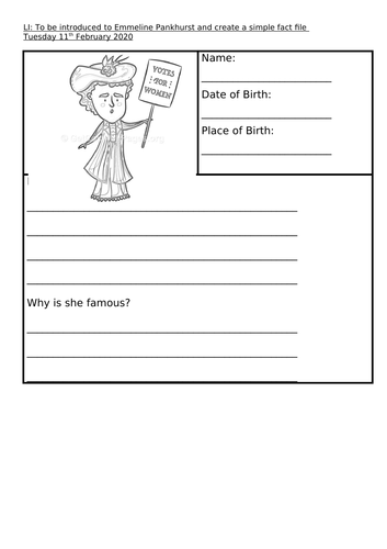 Local Heroes - Emmeline Pankhurst | Teaching Resources