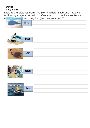 2-week unit based on The Storm Whale | Teaching Resources