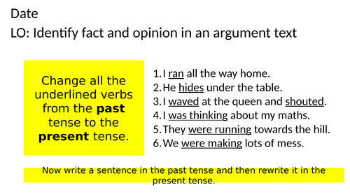Year 5/6 English - Argument and Debate | Teaching Resources