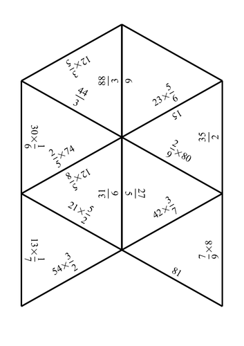 Multiplying Fractions and Whole Numbers Tarsia Jigsaw Puzzle | Teaching ... Multiplying Fractions and Whole Numbers Tarsia Jigsaw Puzzle | Teaching ...