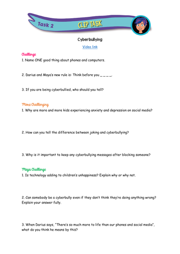 Cyberbullying | Teaching Resources
