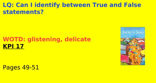 Journey to Jo'burg - Year 5/6 Guided Reading Scheme of Work - *OFSTED ...