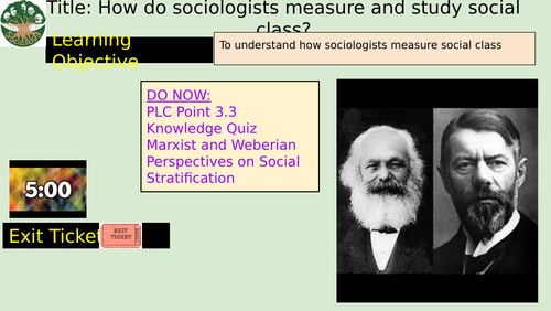 AQA GCSE Sociology Stratification Unit Bundle | Teaching Resources