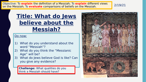 Judaism - The Messiah | Teaching Resources