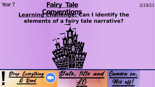 Fairy Tale Scheme of Learning | Teaching Resources