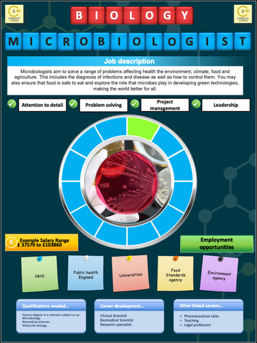 Biology Careers Posters | Teaching Resources