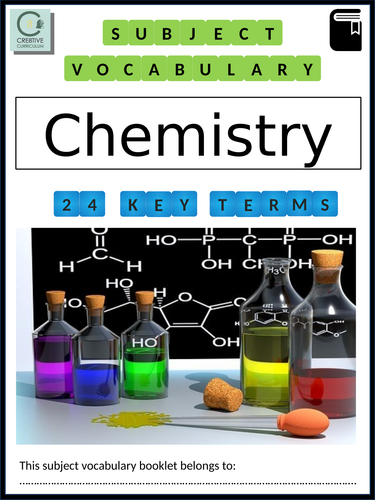 Chemistry Literacy Booklet | Teaching Resources