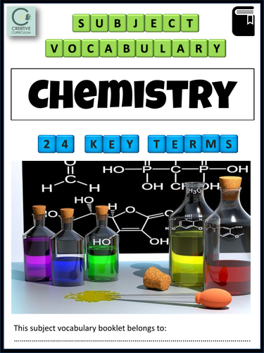Chemistry Literacy Booklet | Teaching Resources