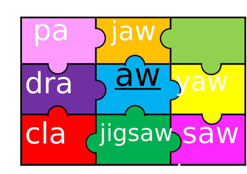 aw digraph phonics activity | Teaching Resources