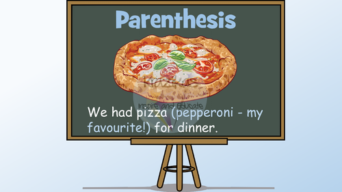 Parenthesis PowerPoint Lesson | Teaching Resources