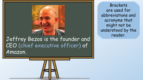 Parenthesis PowerPoint Lesson | Teaching Resources