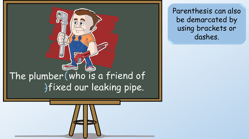 Parenthesis PowerPoint Lesson | Teaching Resources