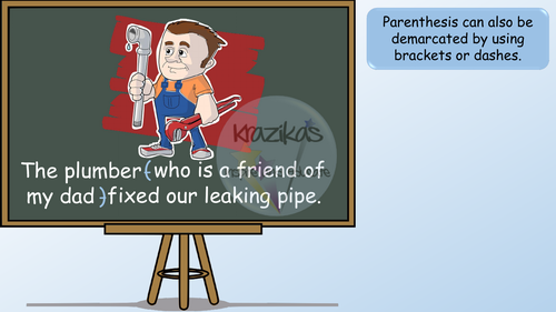 Parenthesis PowerPoint Lesson | Teaching Resources
