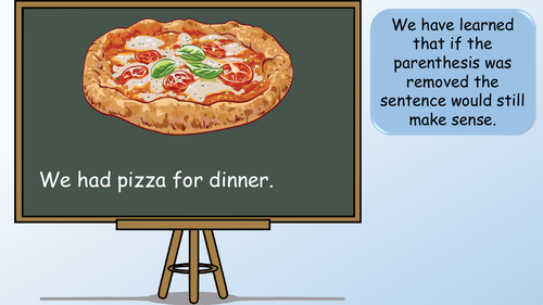 Parenthesis PowerPoint Lesson | Teaching Resources