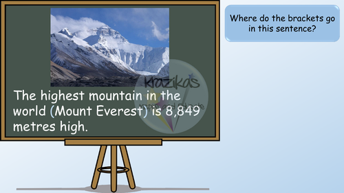 Parenthesis PowerPoint Lesson | Teaching Resources