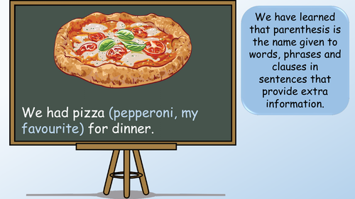 Parenthesis PowerPoint Lesson | Teaching Resources
