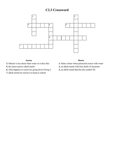 AQA GCSE Chemistry (9-1) - C2.3 Group 1 - the alkali metals FULL LESSON ...