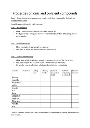 AQA GCSE Chemistry (9-1) - C3.4 Giant ionic structures FULL LESSON ...