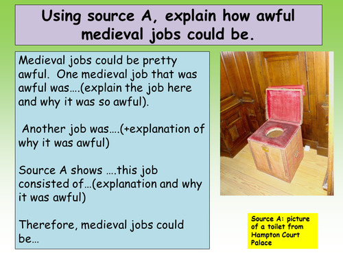 Medieval Jobs | Teaching Resources