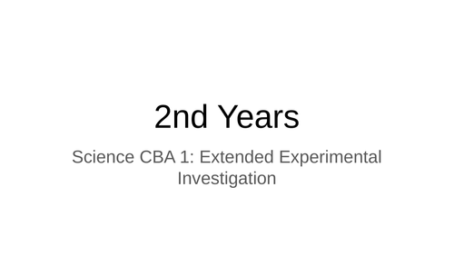 Junior Cycle CBA 1 Class by Class Guidelines | Teaching Resources