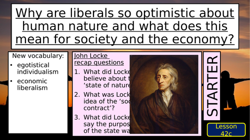 Edexcel A Level Politics Political Ideas Lessons 1-13 (Liberalism ...